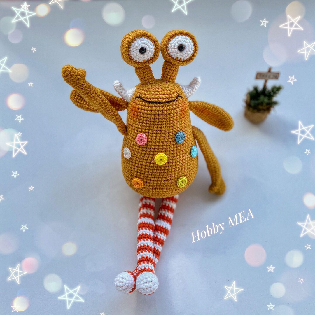 Monster Loni Pattern PDF TUTORİAL ENGLİSH - Etsy