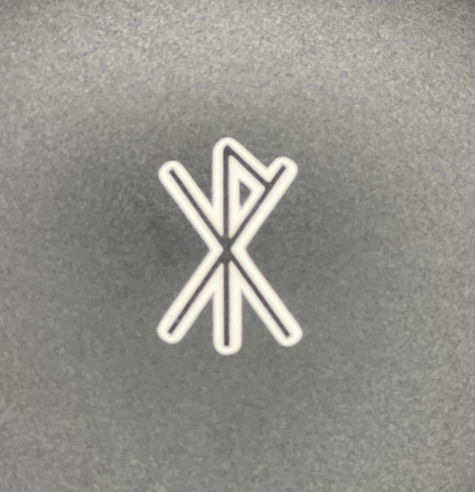 Gift of Joy Bind Rune, Temporary Tattoo, Gebo + Laguz, Elder Futhark ...