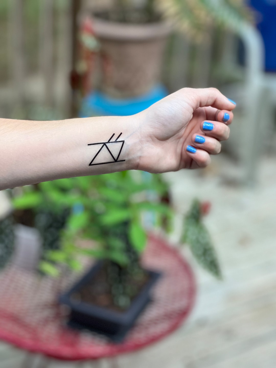 Promote Good Health Bind Rune Temporary Tattoo: Sowulo + Uruz + Nauthiz ...