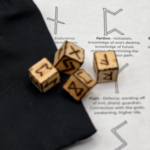 Rune Dice - Etsy