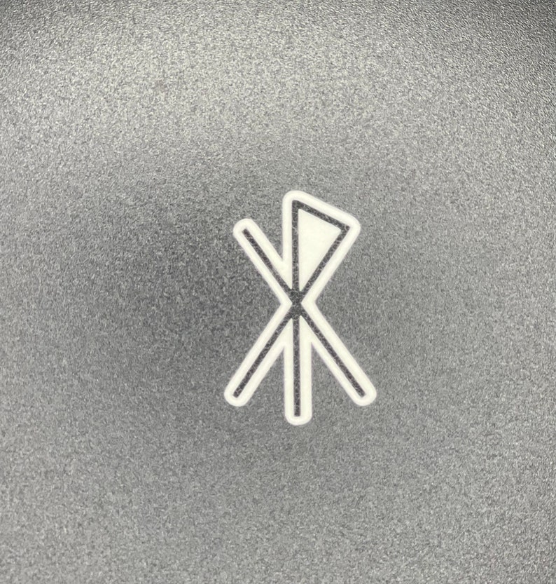 Promote Love Bind Rune Temporary Tattoo: Gebo + Wunjo, Love Tattoo ...