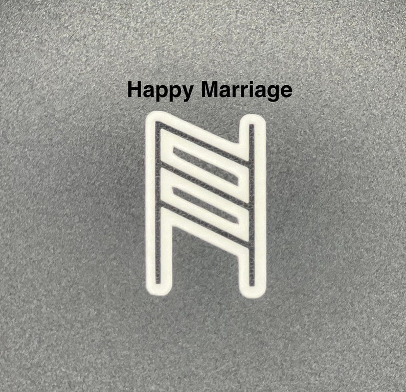 Happy Marriage Bind Rune Temporary Tattoo: Uruz Isa - Etsy