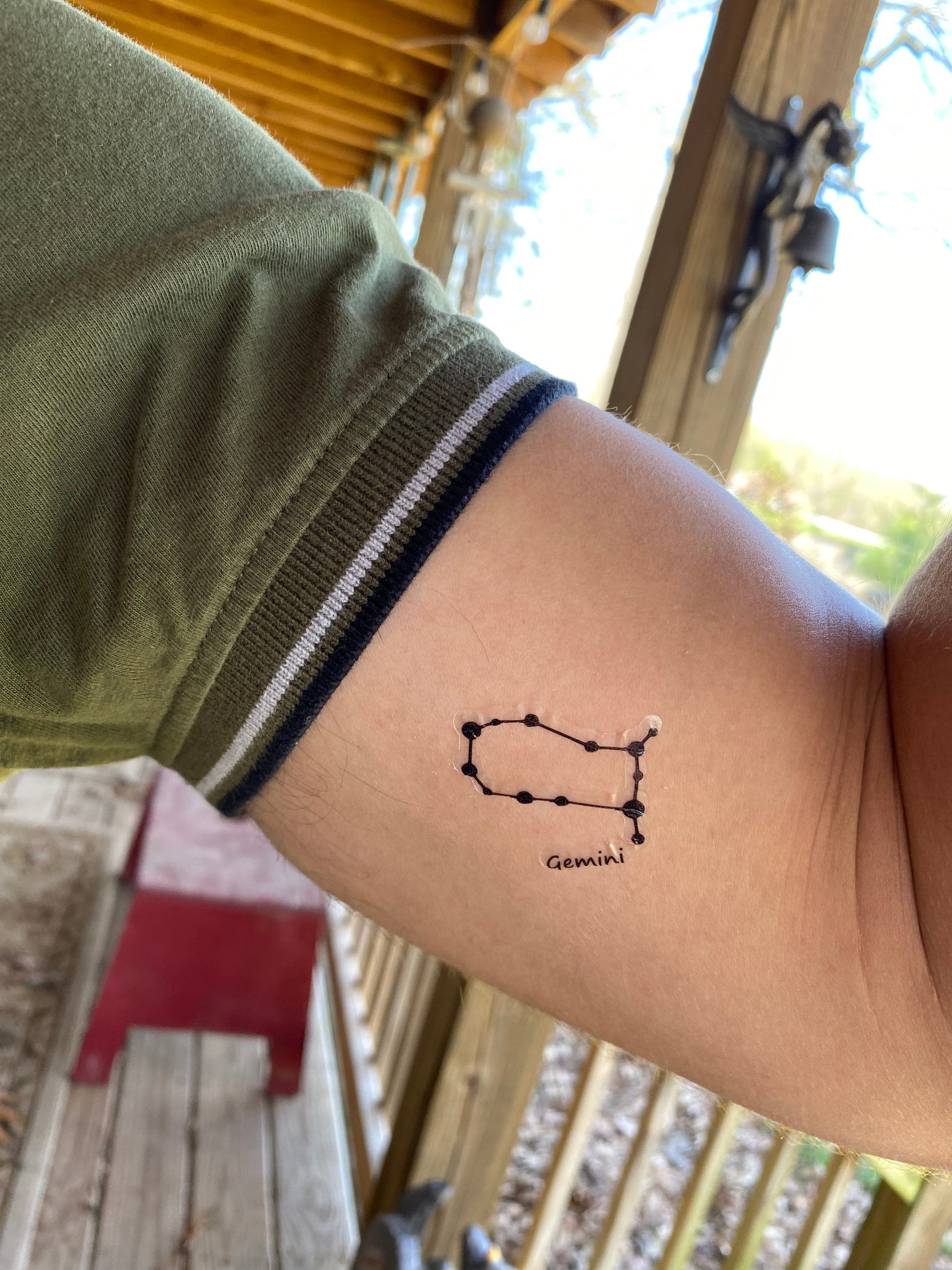 Gemini Constellation Tattoos