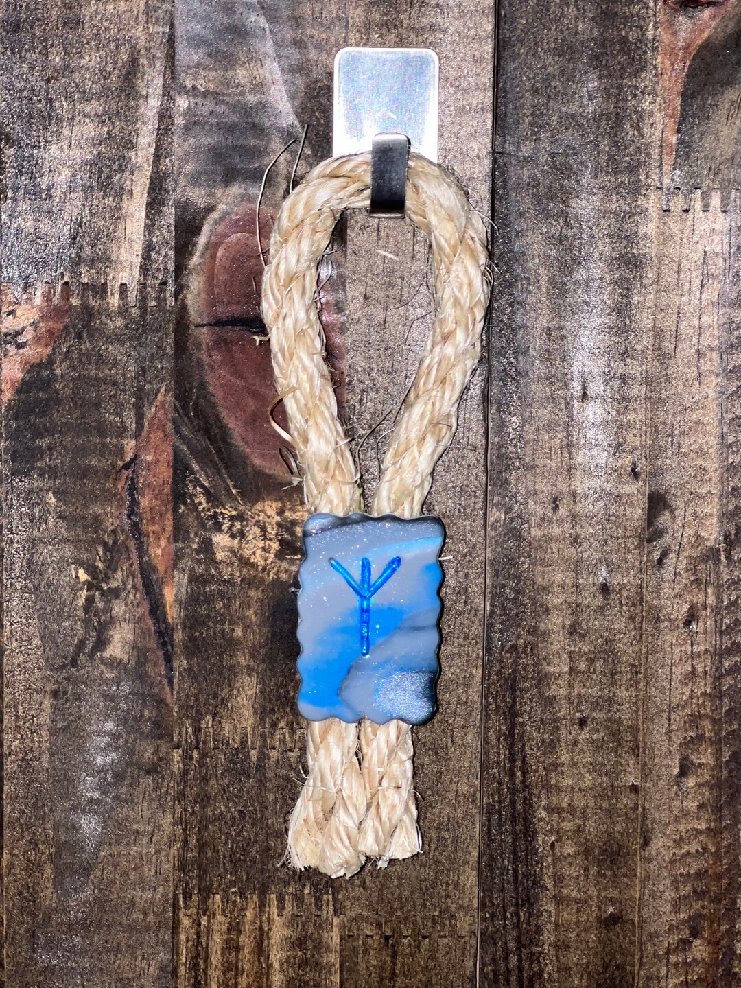 Algiz Binding Rune Rope: an Elder Furhark Rune of Defense, Protection ...