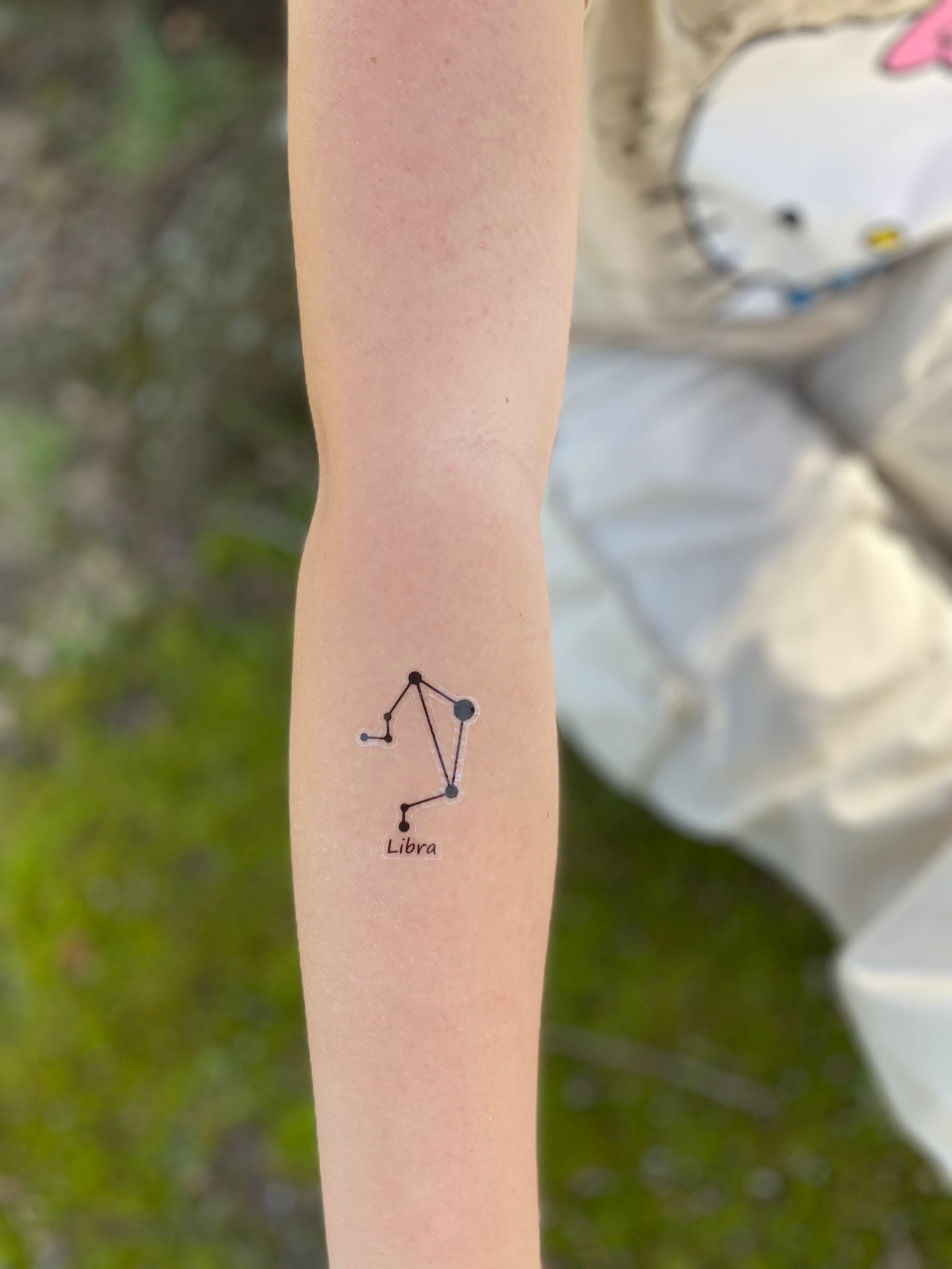 Small Libra Tattoo
