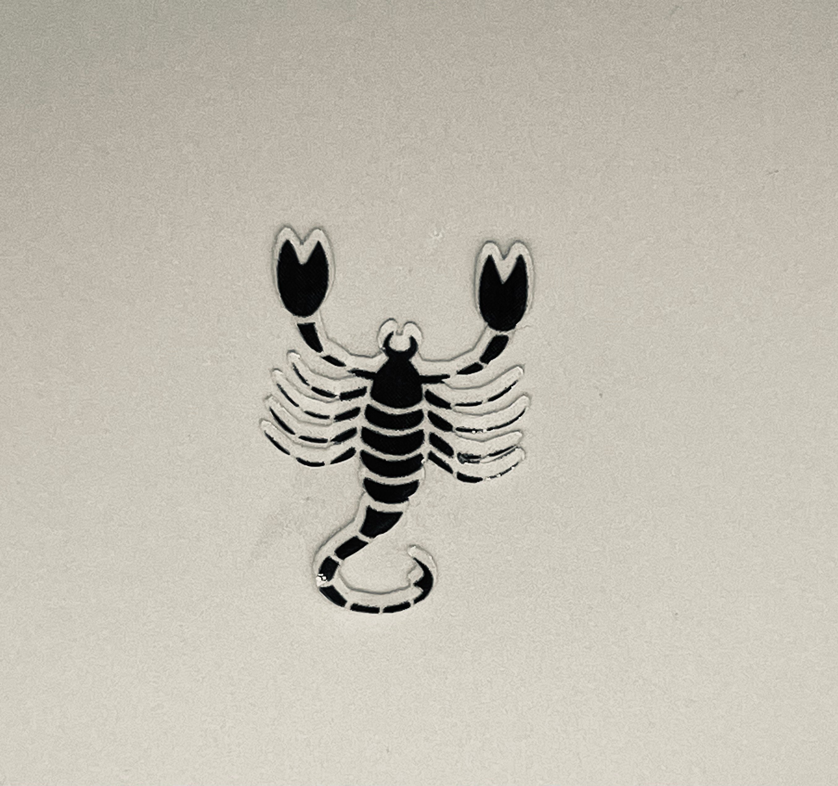 Scorpio Scorpion Zodiac Temporary Tattoo, Scorpio Temporary Tattoo ...