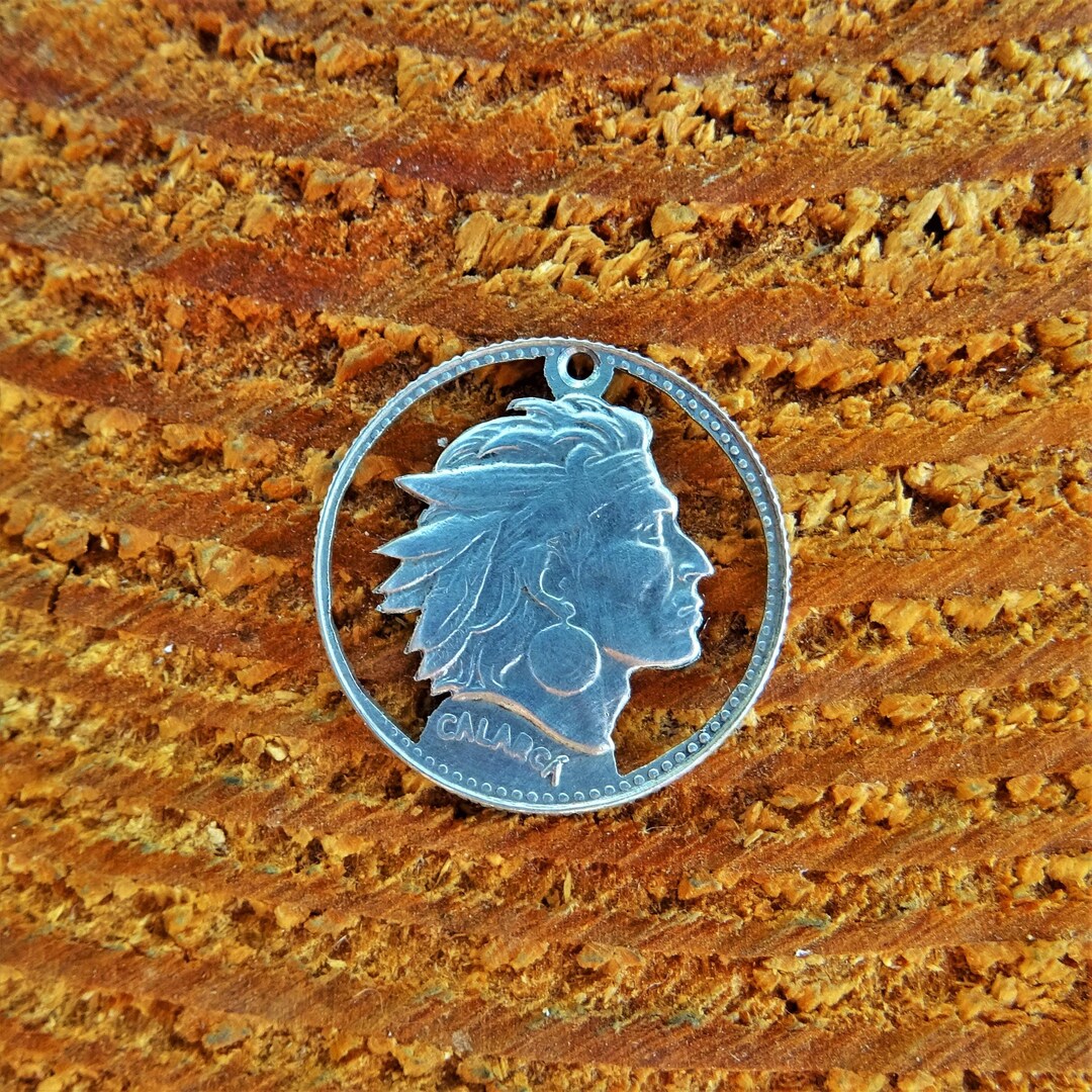 Colombian 10 Centavo Coin Pendant (or Earring) - Etsy