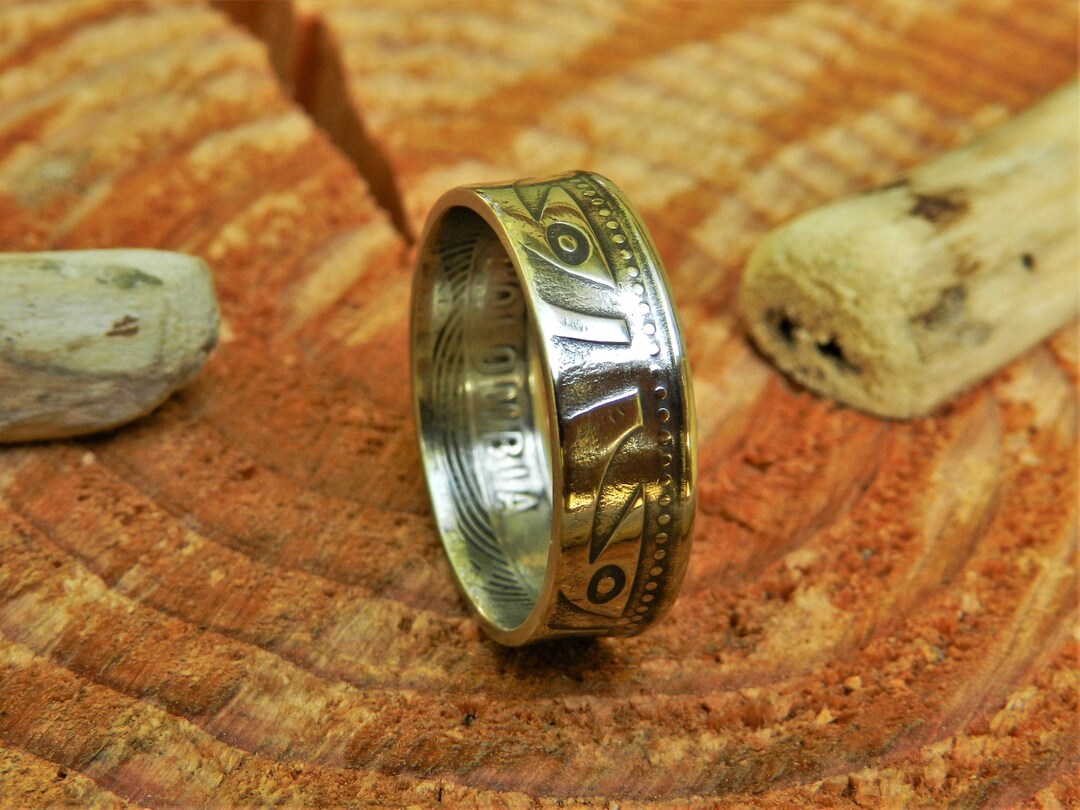 Colombian 200 Peso Coin Ring - Etsy