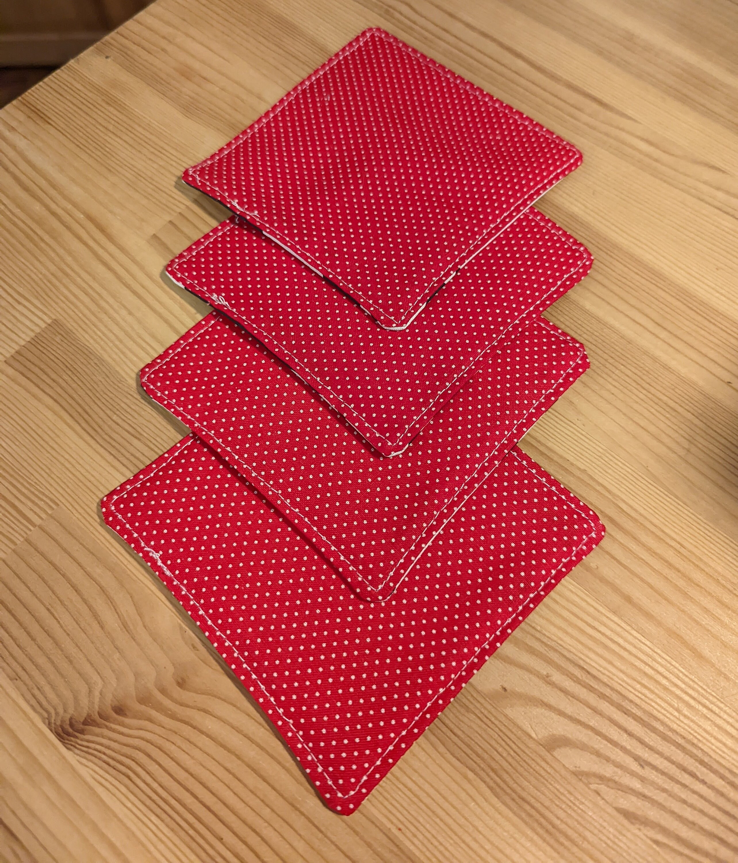 Cow Print Fabric Coasters Set of 4 - Etsy