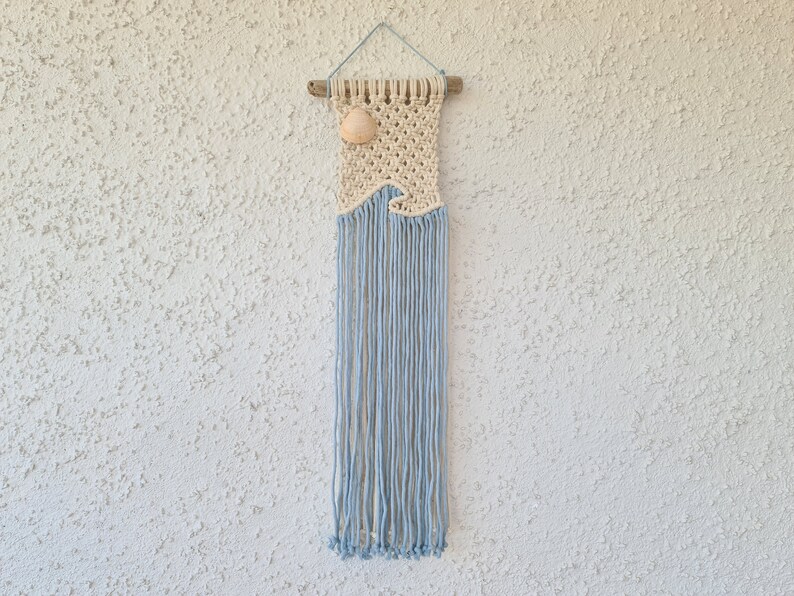 Wall Macrame Ocean Wave Boho Decor Driftwood Ocean Wall Art - Etsy