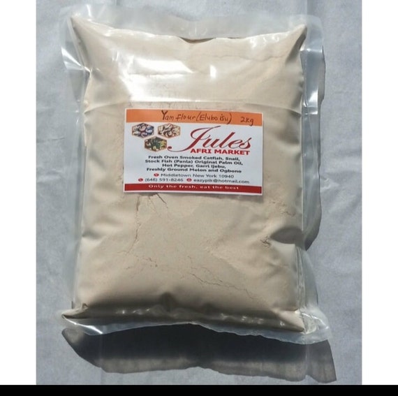 Yam Flour/elubo Isu 1.5kg - Etsy