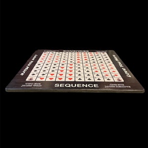 Sequence Board Game 24"x24"- Unlimited Design Options - Etsy
