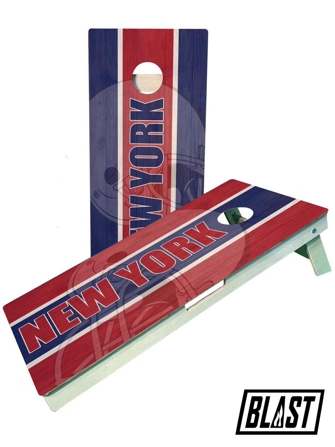 New York Football Team Pro Style Cornhole Boards ACL Regulation ...