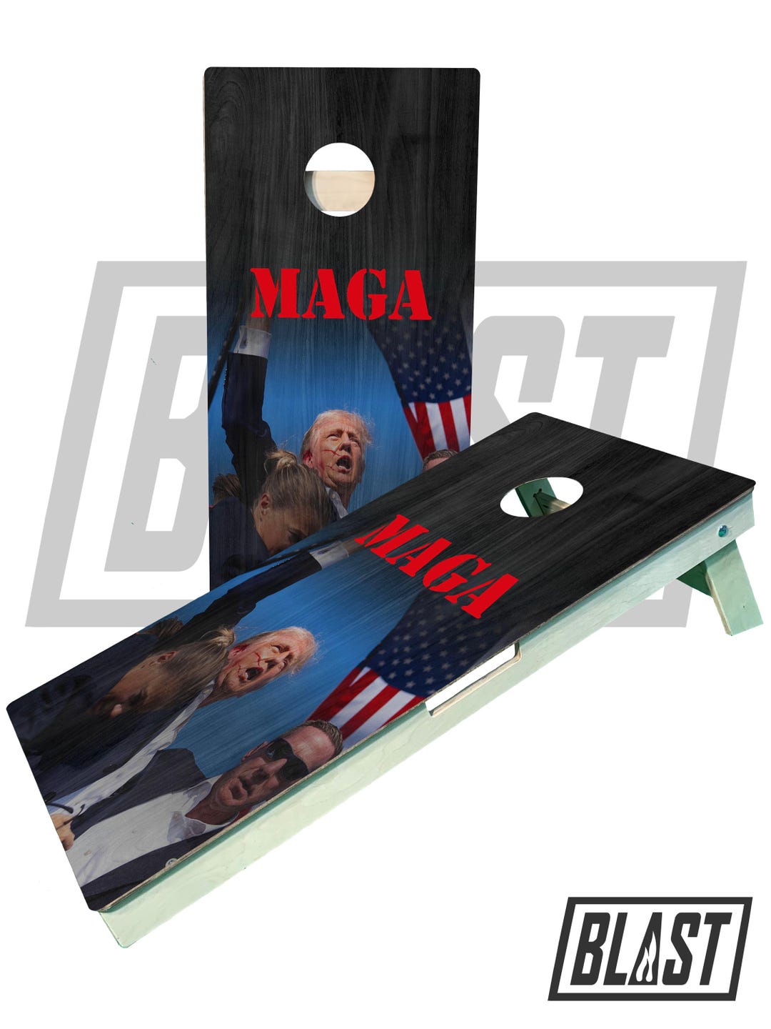 Trump MAGA Cornhole Boards - Etsy
