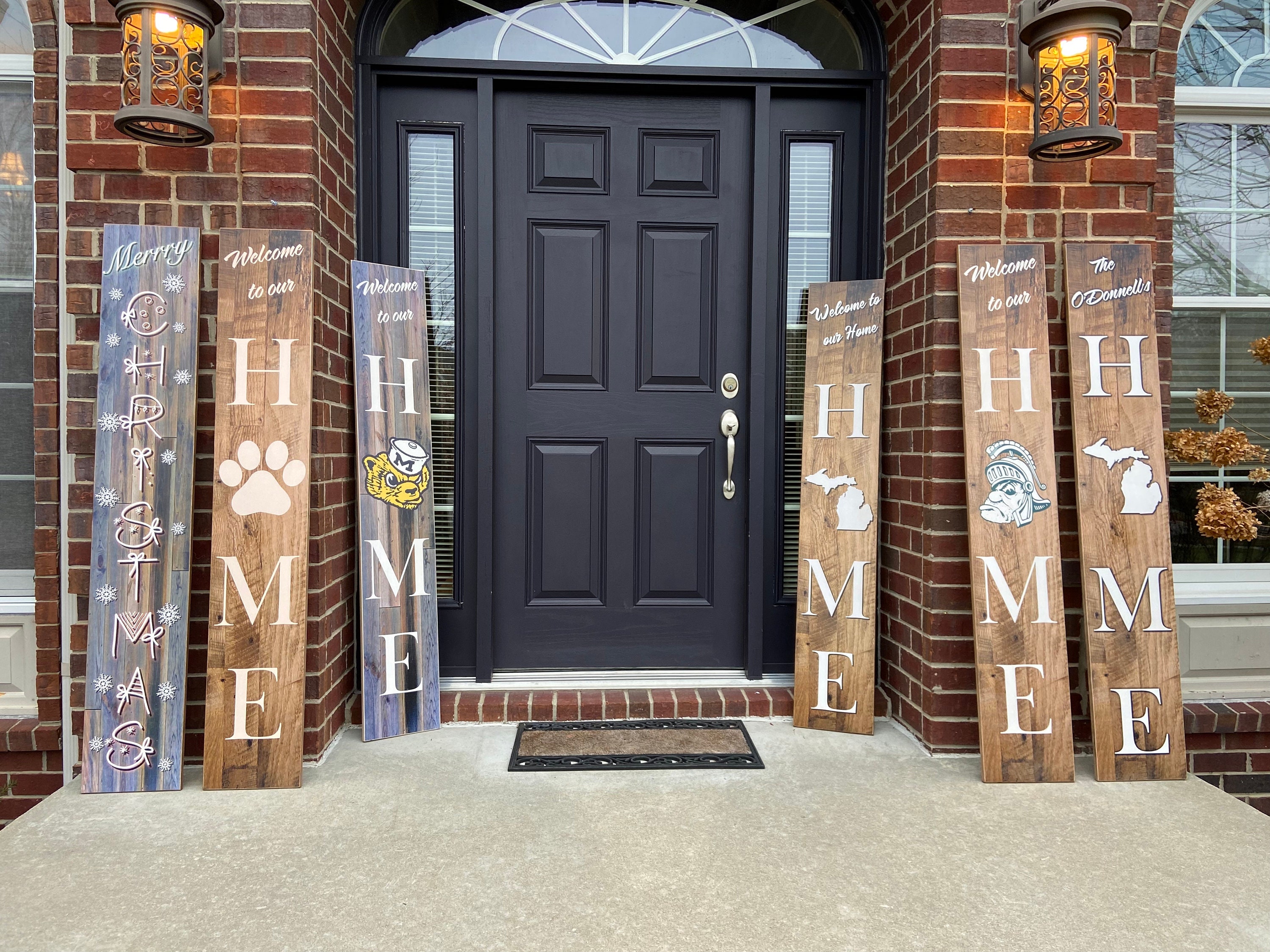 Welcome Home Porch Sign | Etsy