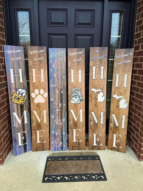 Welcome Home Porch Sign | Etsy