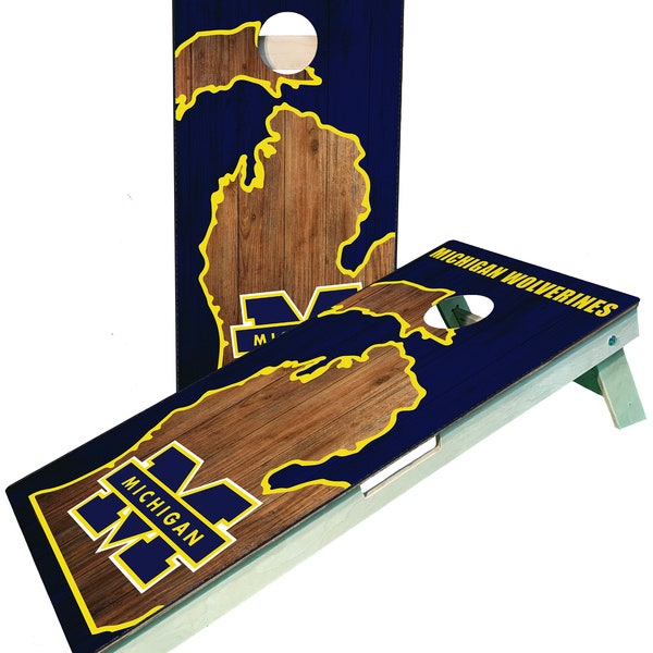 University of Michigan Cornhole Bags - Etsy