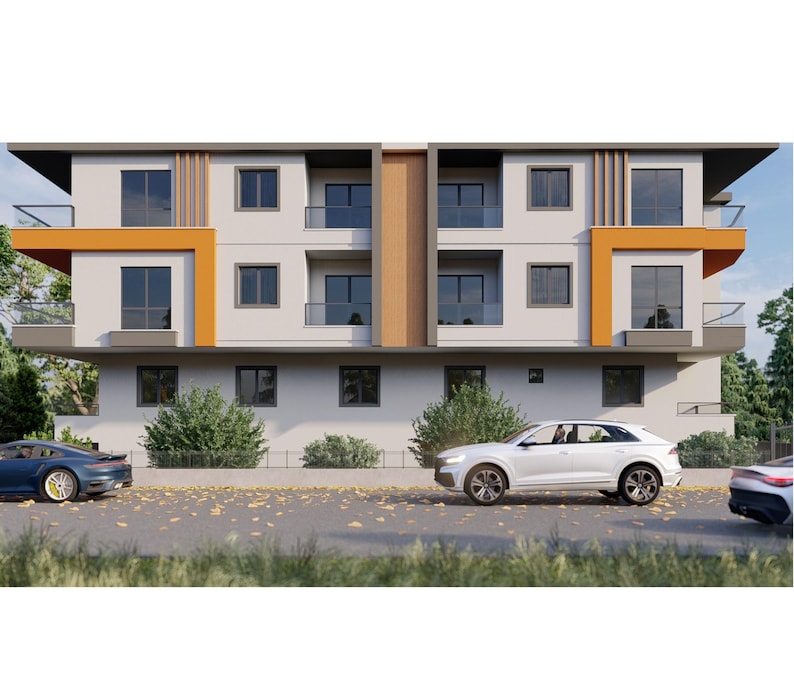 3-story 12-unit Apartment Plan: Modern Residential Building (PDF Files ...
