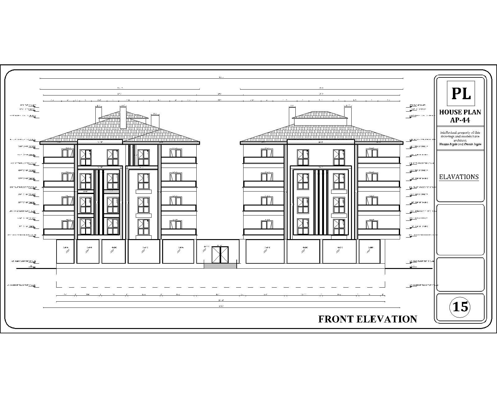 Apartment Plan Modern House Plan Residence Plan Free CAD - Etsy UK