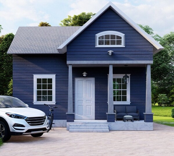 375 Square Foot Studio House Construction Plans for Sale PDF & CAD ...