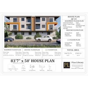 3-story 12-unit Apartment Plan: Modern Residential Building (PDF Files ...
