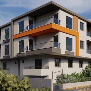 3-story 12-unit Apartment Plan: Modern Residential Building (PDF Files ...