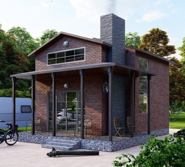 Modern A-frame House Plan Explore Your Dream Tiny House - Etsy Canada