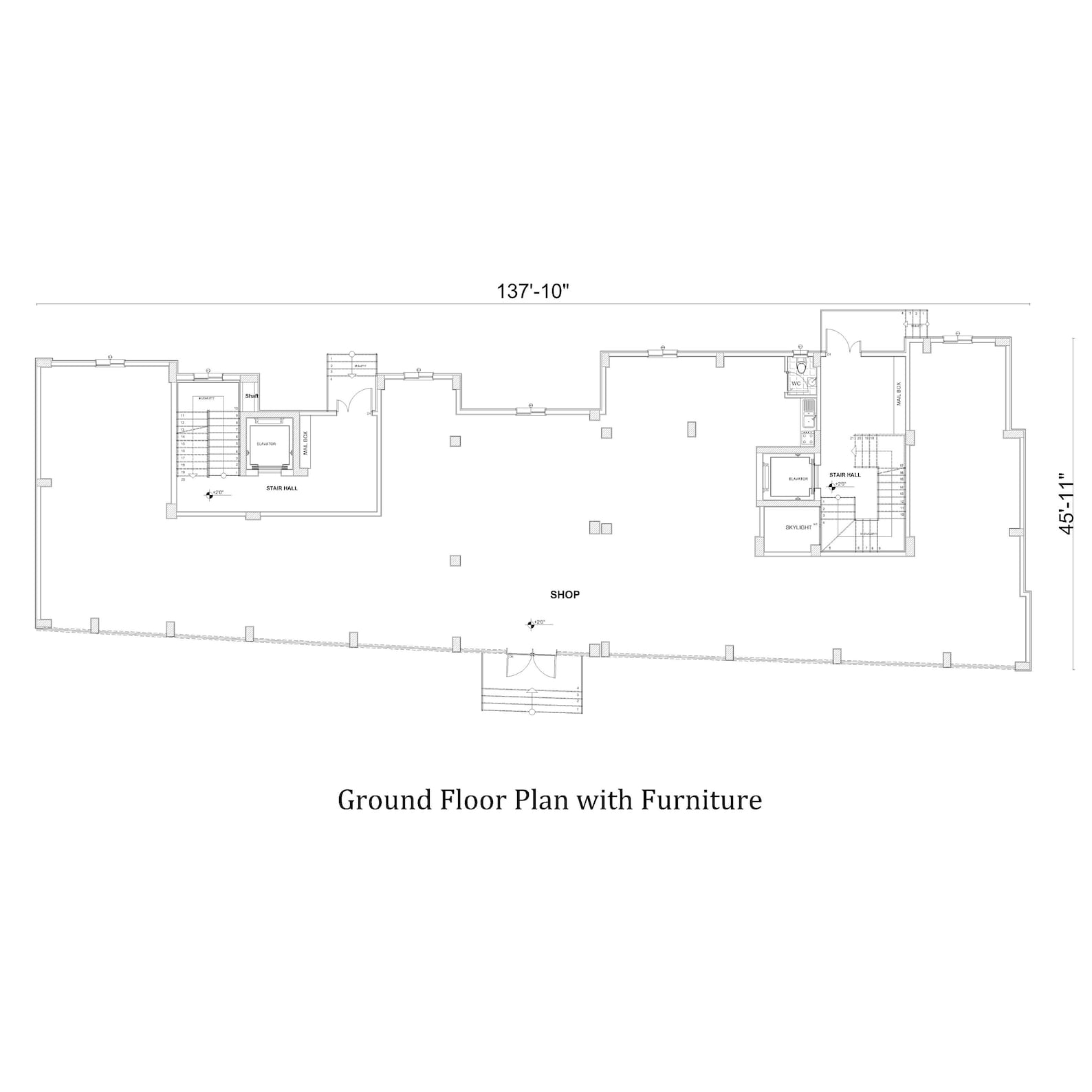 Apartment Plan Modern House Plan Residence Plan Free CAD - Etsy UK