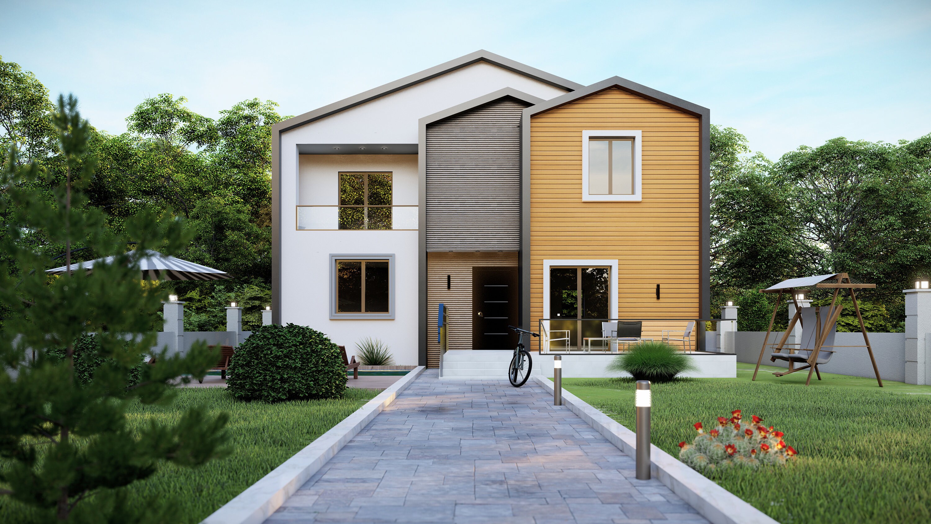 Tiny House Plan, 4 Bedroom Tiny House,2 Bathroom House Floor Plan ...