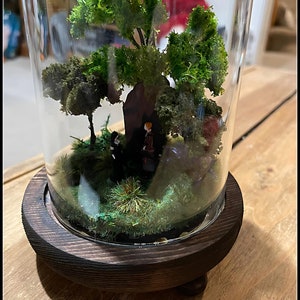 LED Glass Dome Outlander Inspired Diorama of Craigh Na Dun - Etsy