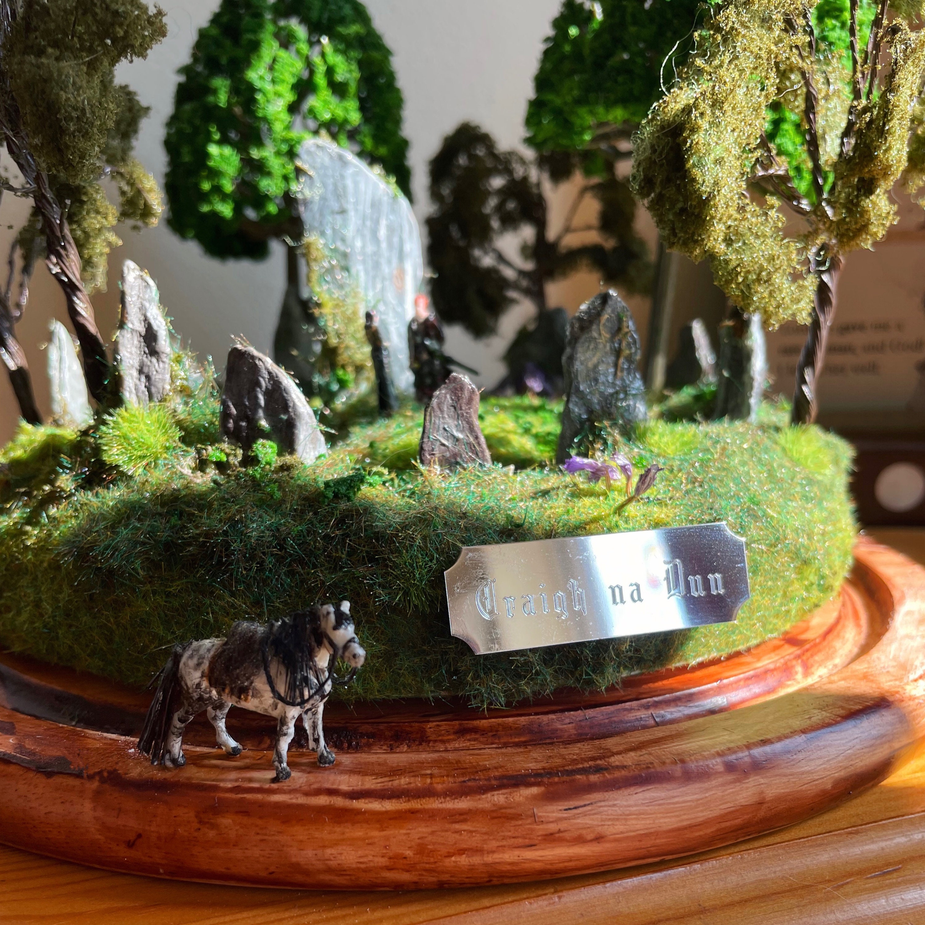 Outlander Inspired craigh Na Dun Standing Stones Diorama - Etsy