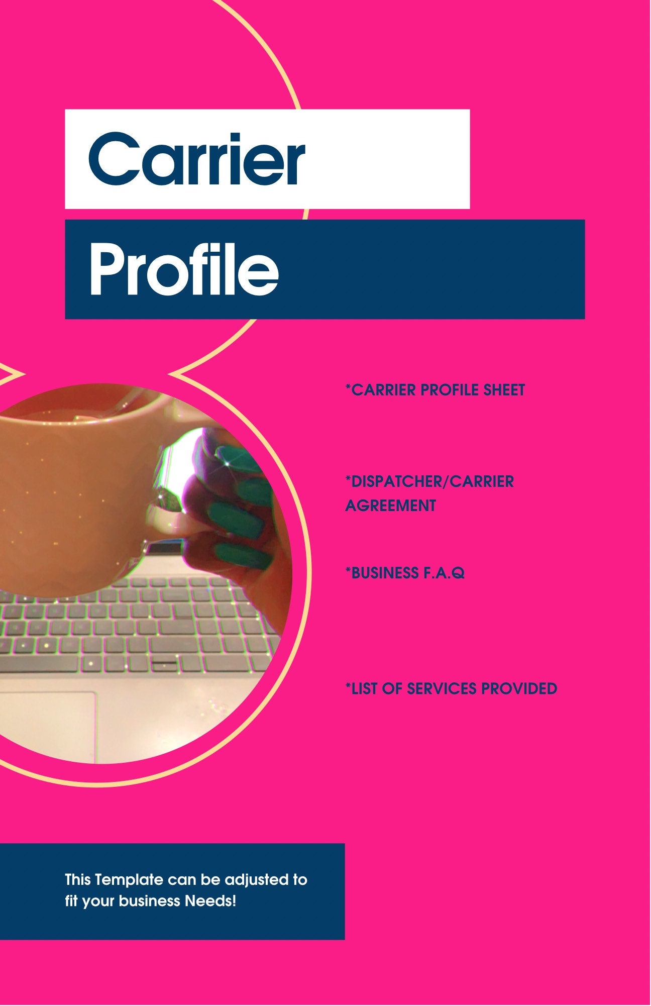 Dispatcher Carrier Profile - Etsy