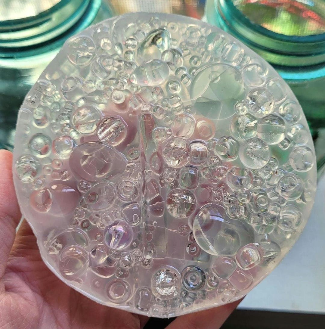 Crystal Clear Pickable: 4" Picking Sensory Fidget Picky Pad Skin ...