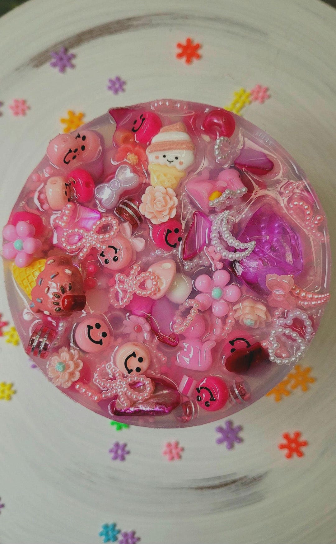 Pretty in Pink Pickable: 4 Picking Sensory Fidget Pad - Etsy