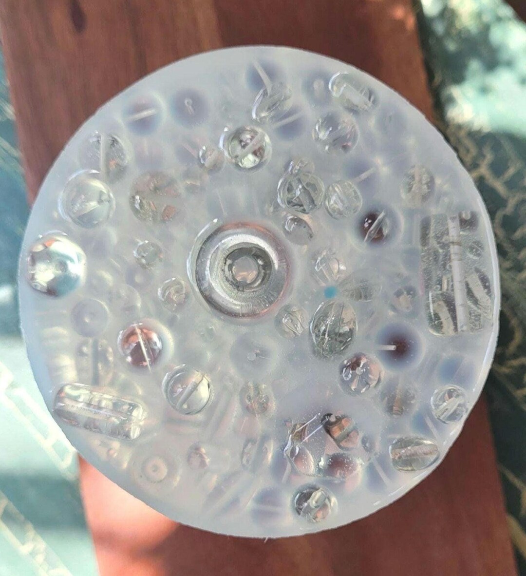 Crystal Clear Pickable: 4" Picking Sensory Fidget Picky Pad Skin ...