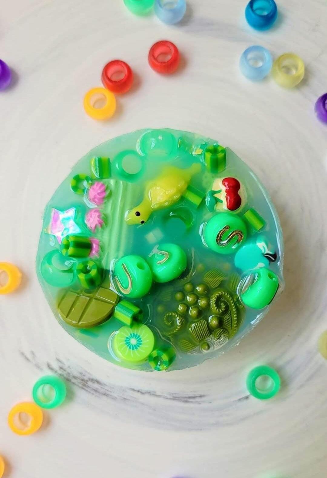 Irish Green Pickable: 2" Picking Sensory Fidget Picky Pad Skin Picking ...