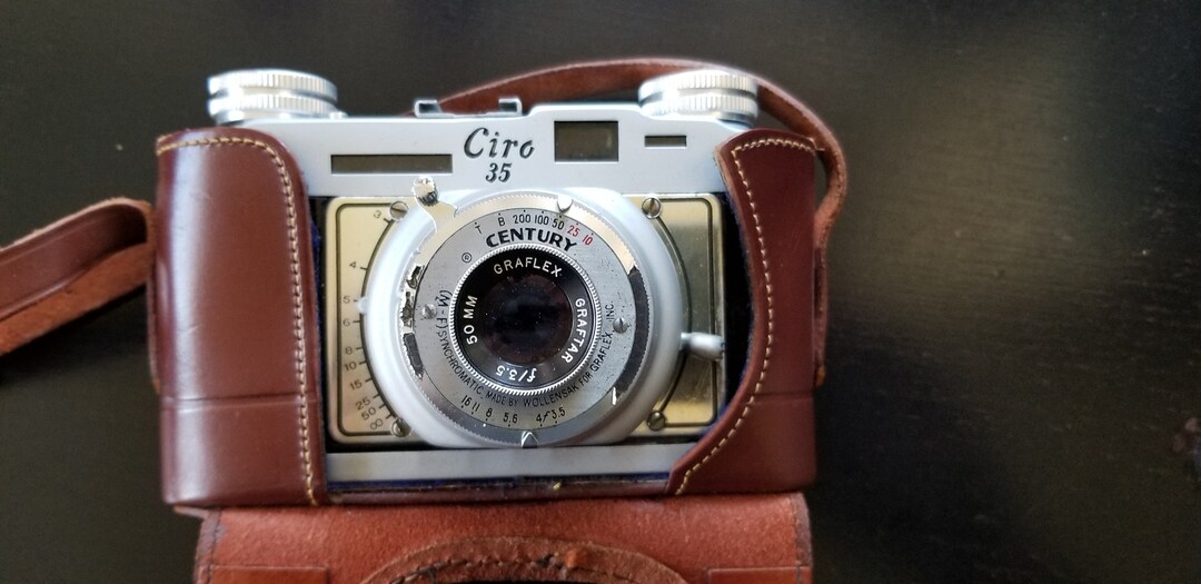 Graflex Ciro 35 Film Camera, Case, Flash and Box - Etsy