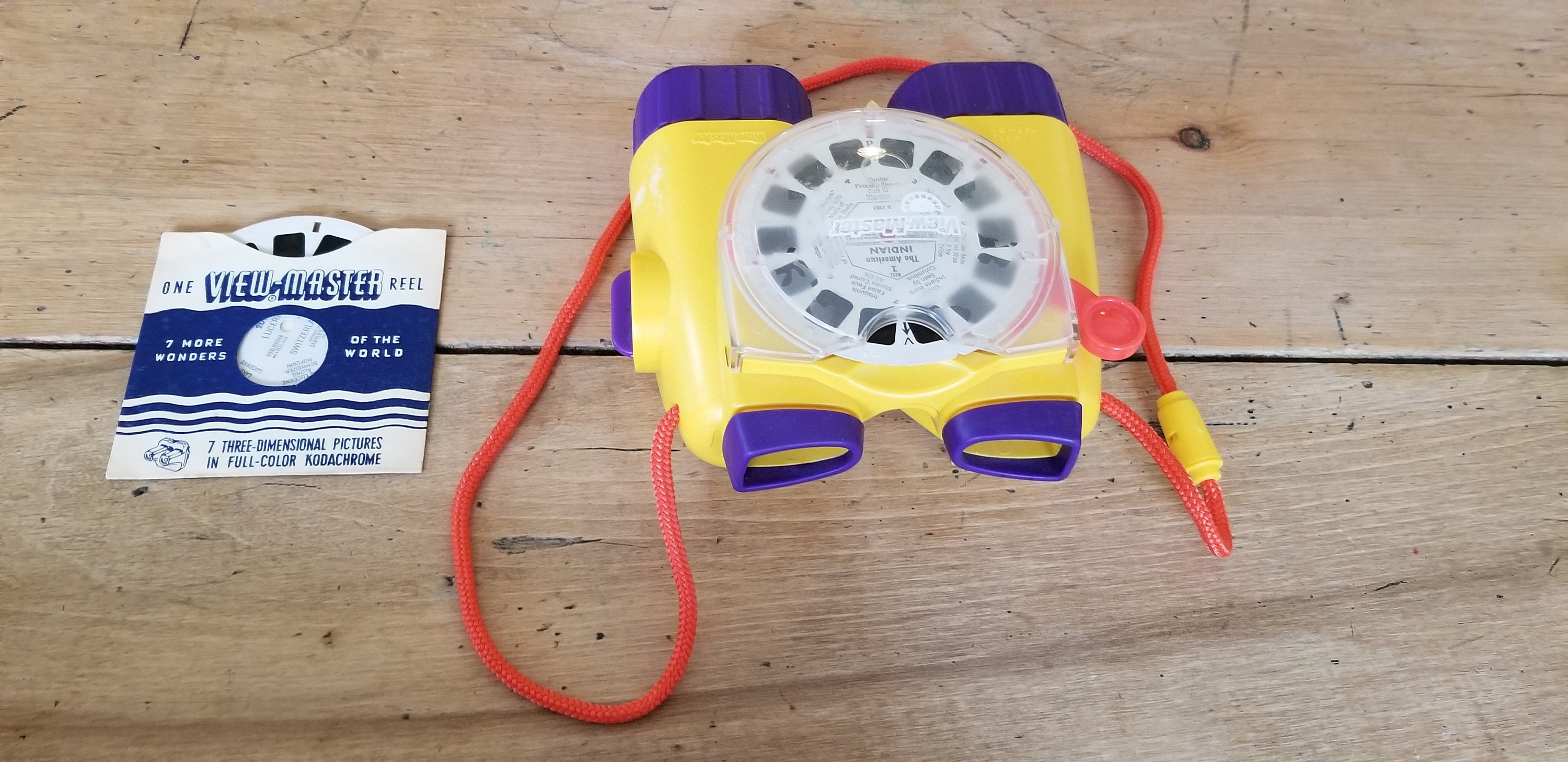 View-master Discovery Channel Viewer/binoculars by Fisher Price Plus 10 ...