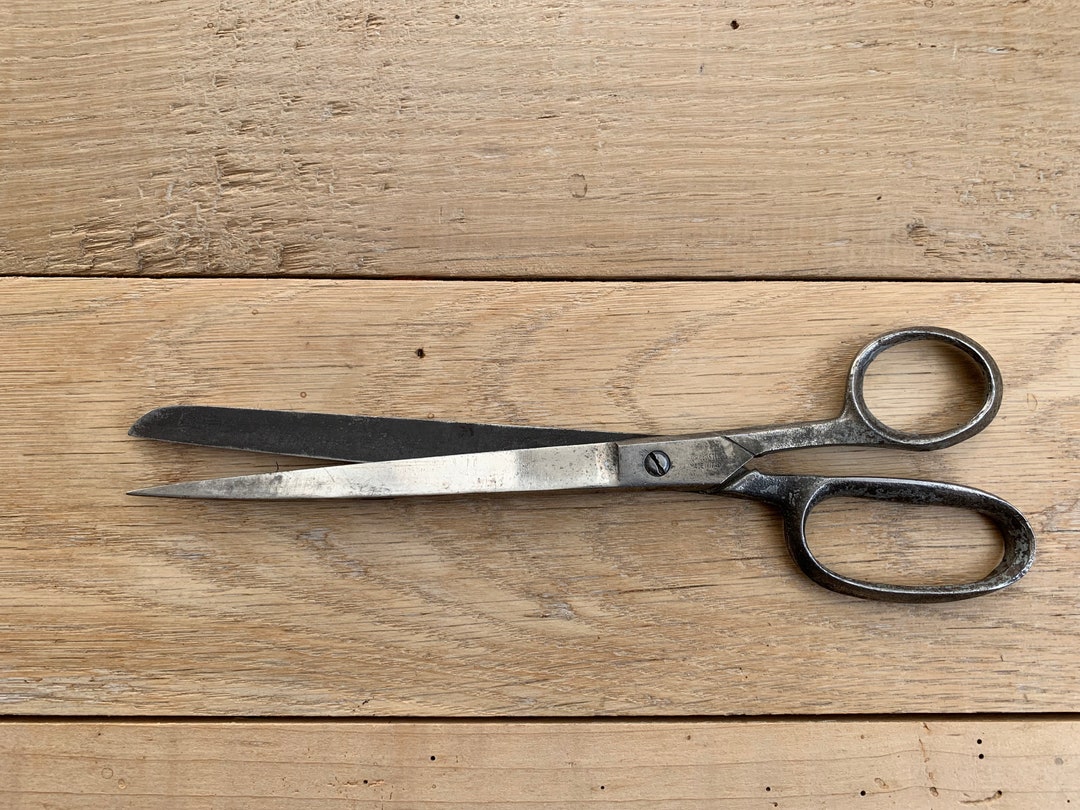 Vintage 10 Inch Forged Steel Shears, Italy - Etsy