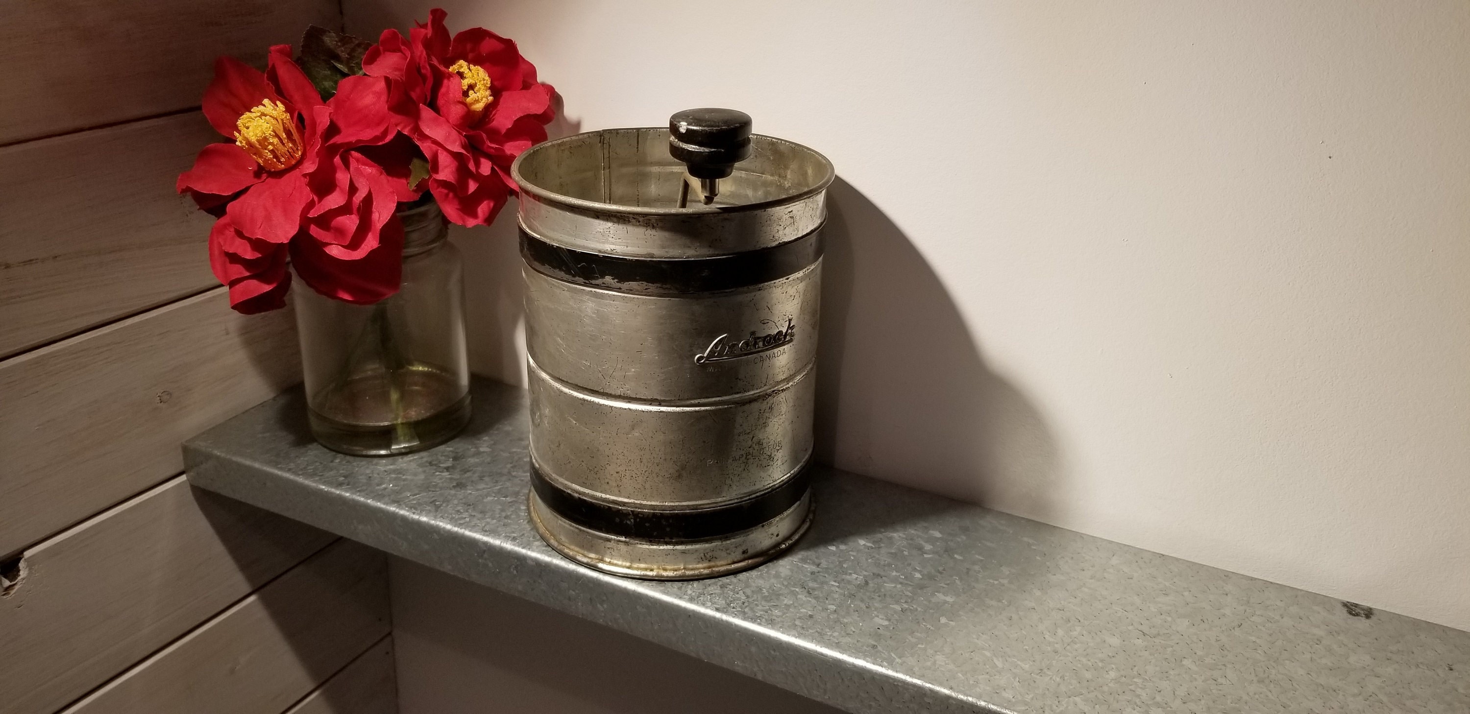 Vintage Androck Flour Sifter - Etsy