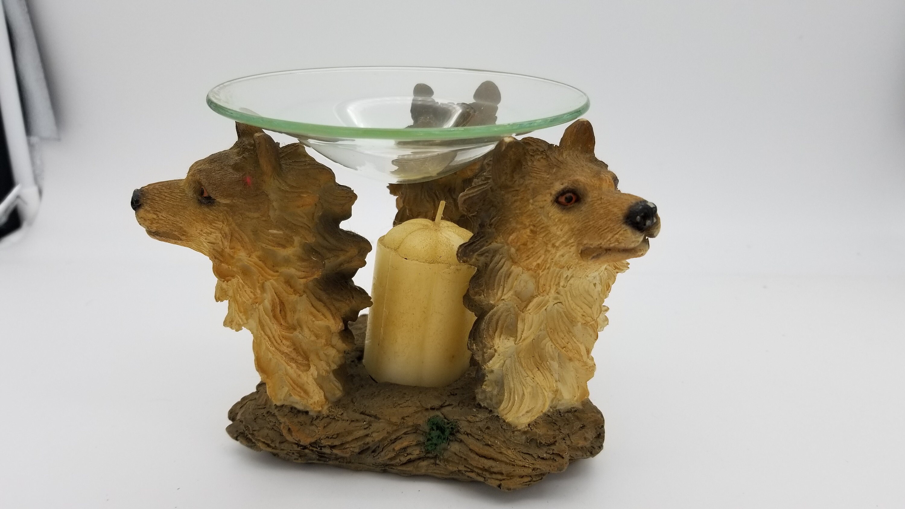 Vintage Resin Wolf Oil Diffuser - Etsy