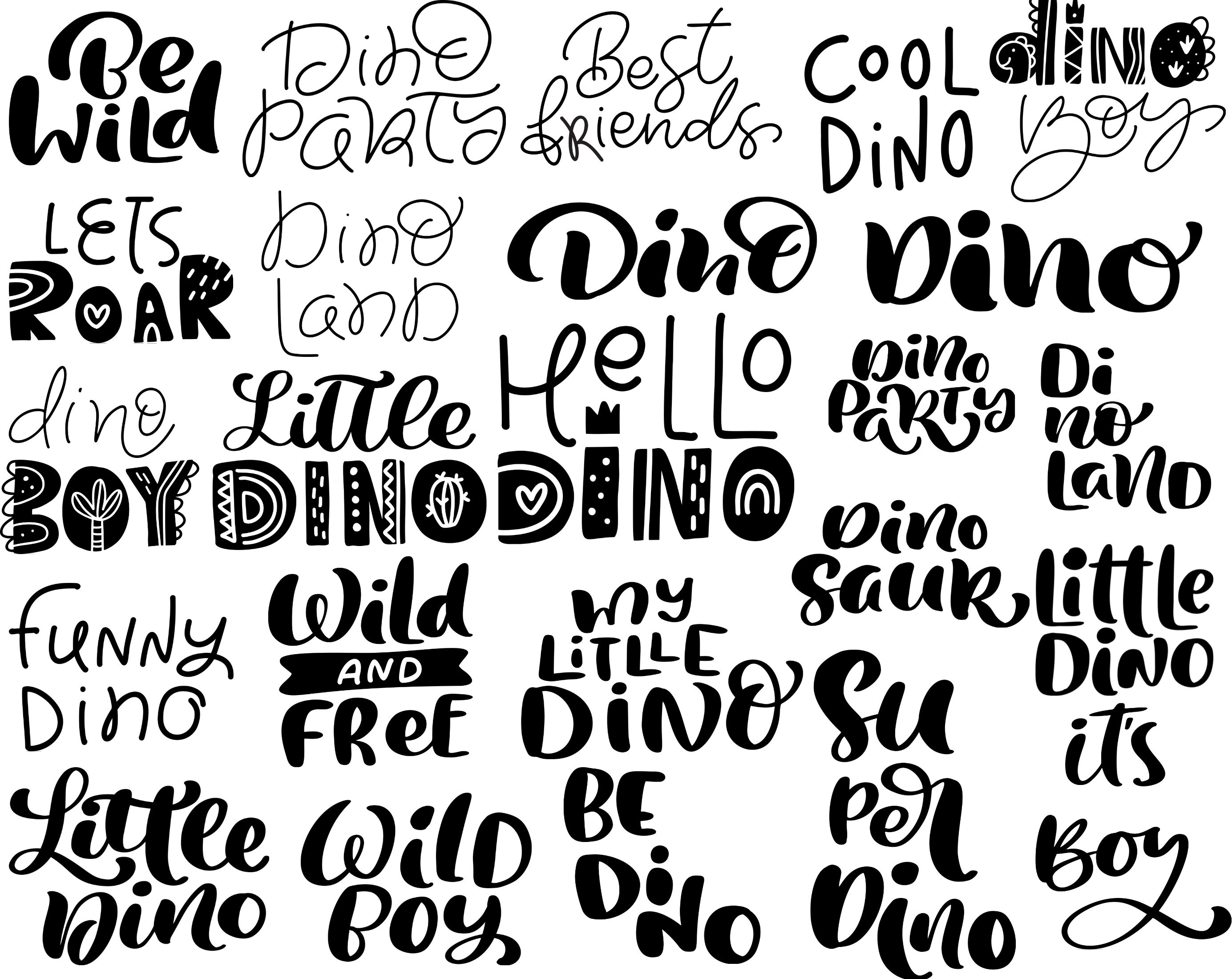 Baby Dinosaur Svg Birthday Pack Jurassic T-rex Steg Bront - Etsy