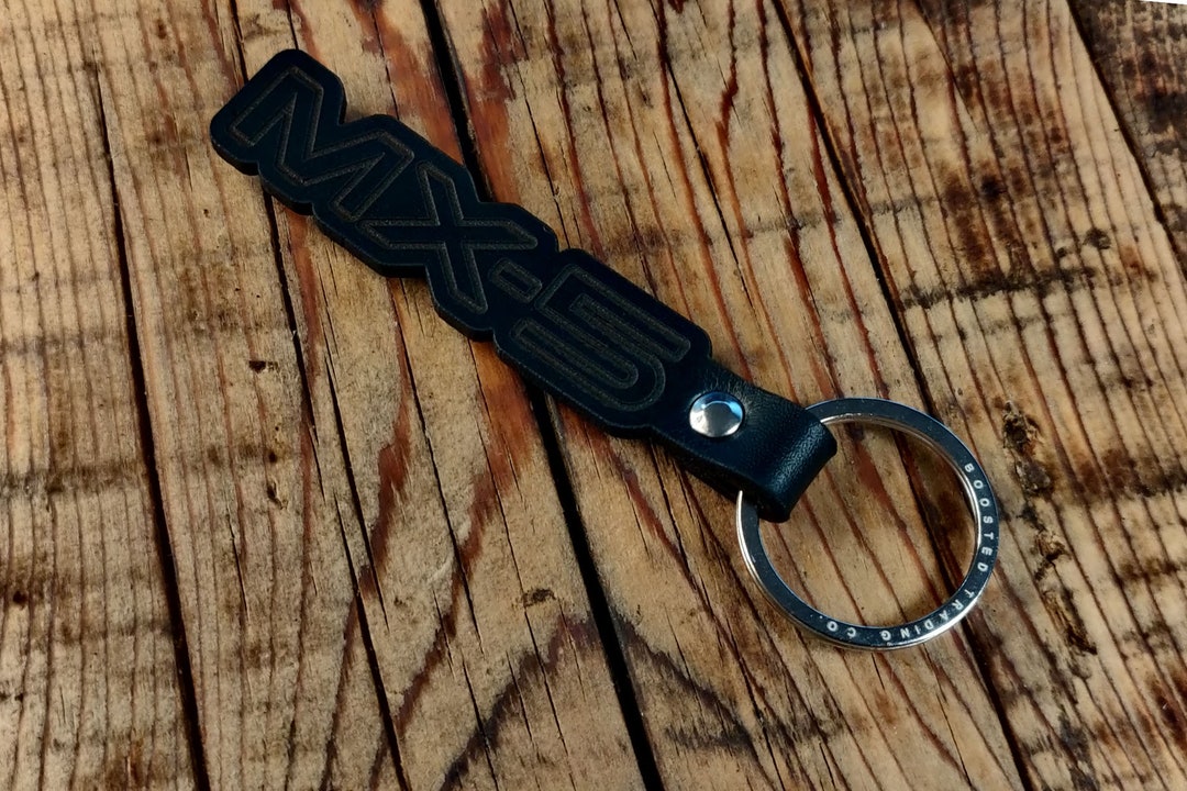 MX5 MX-5 NA Car Leather Key Ring - Etsy