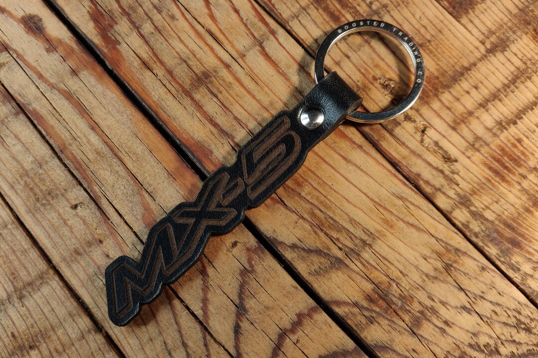 MX5 MX-5 ND Car Leather Key Ring - Etsy