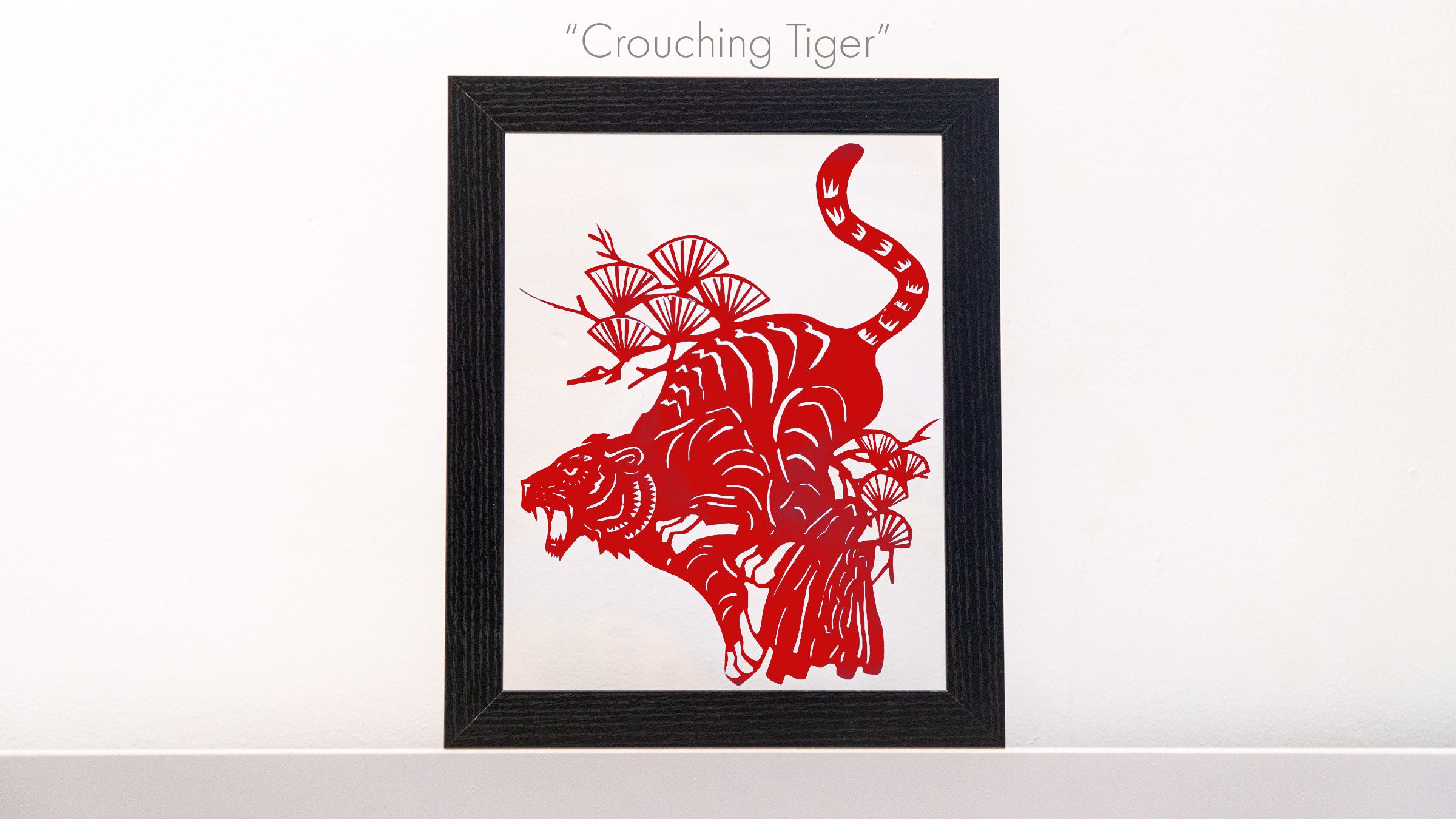 Year of the Tiger Chinese Paper Cut Designs - Etsy