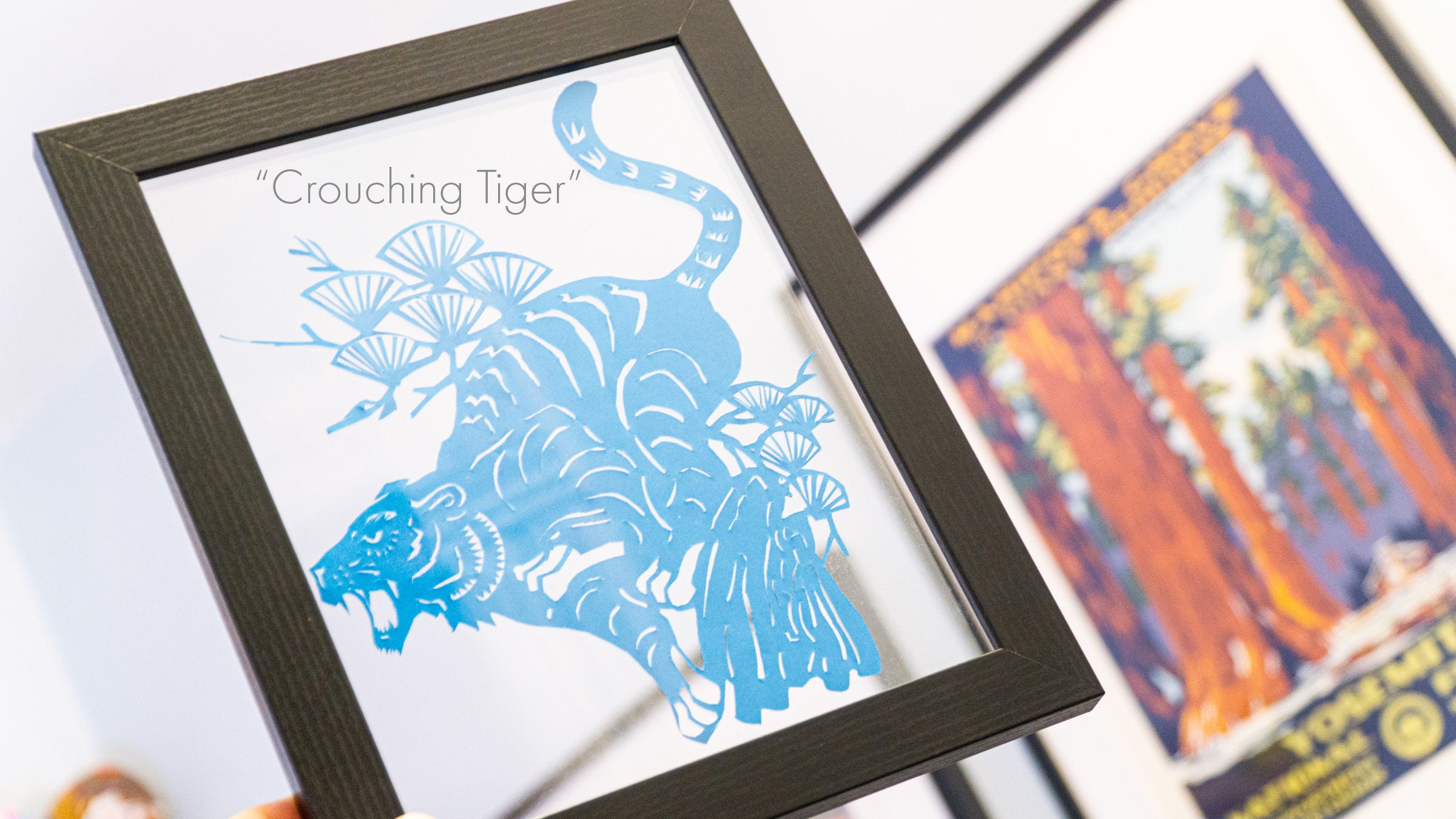Year of the Tiger Chinese Paper Cut Designs - Etsy