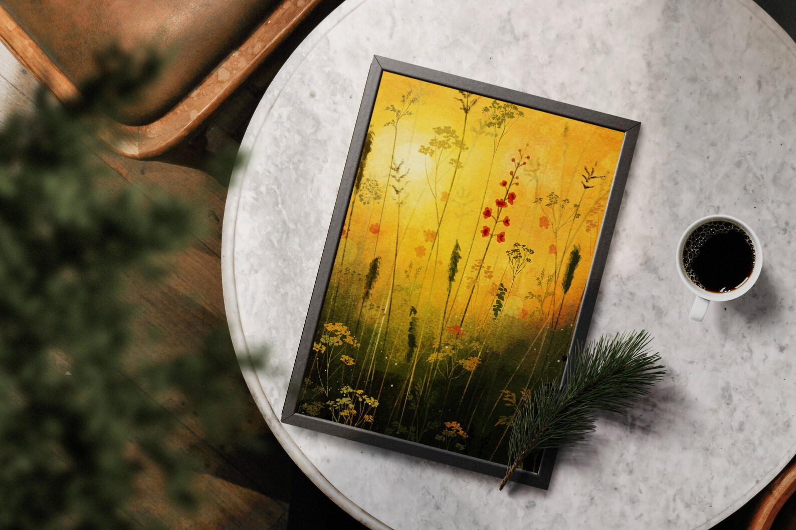 Printable Wildflowers Meadow Wall Art/summer Meadow Flowers - Etsy