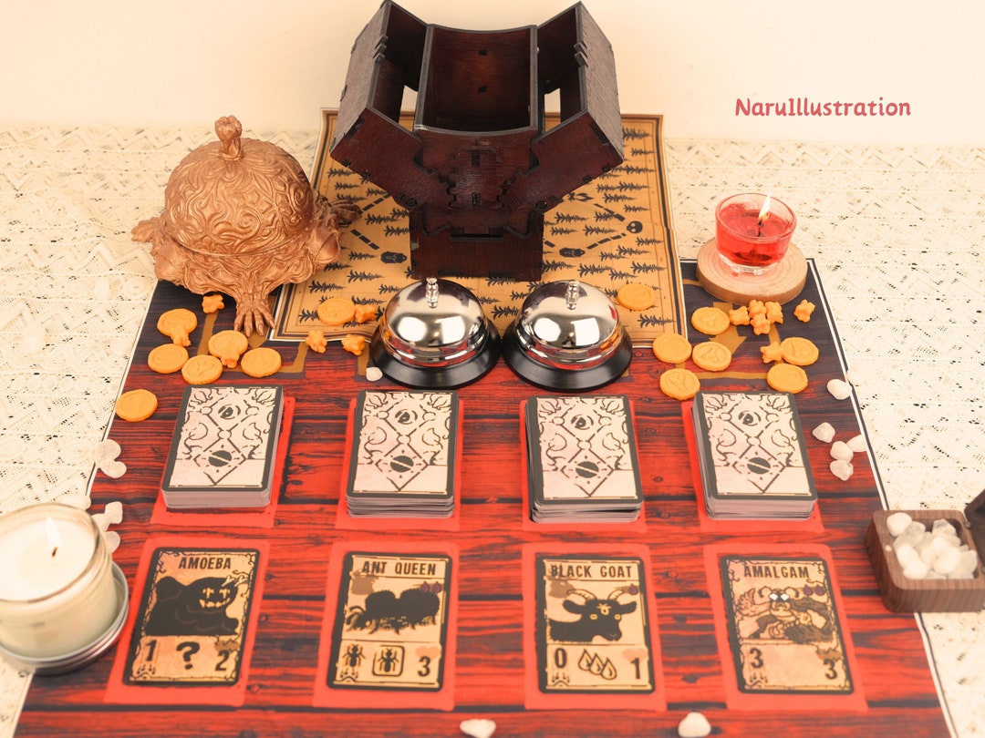 Inscryption Keycee S Mod Card Game Includes 330 Cards With Playmat