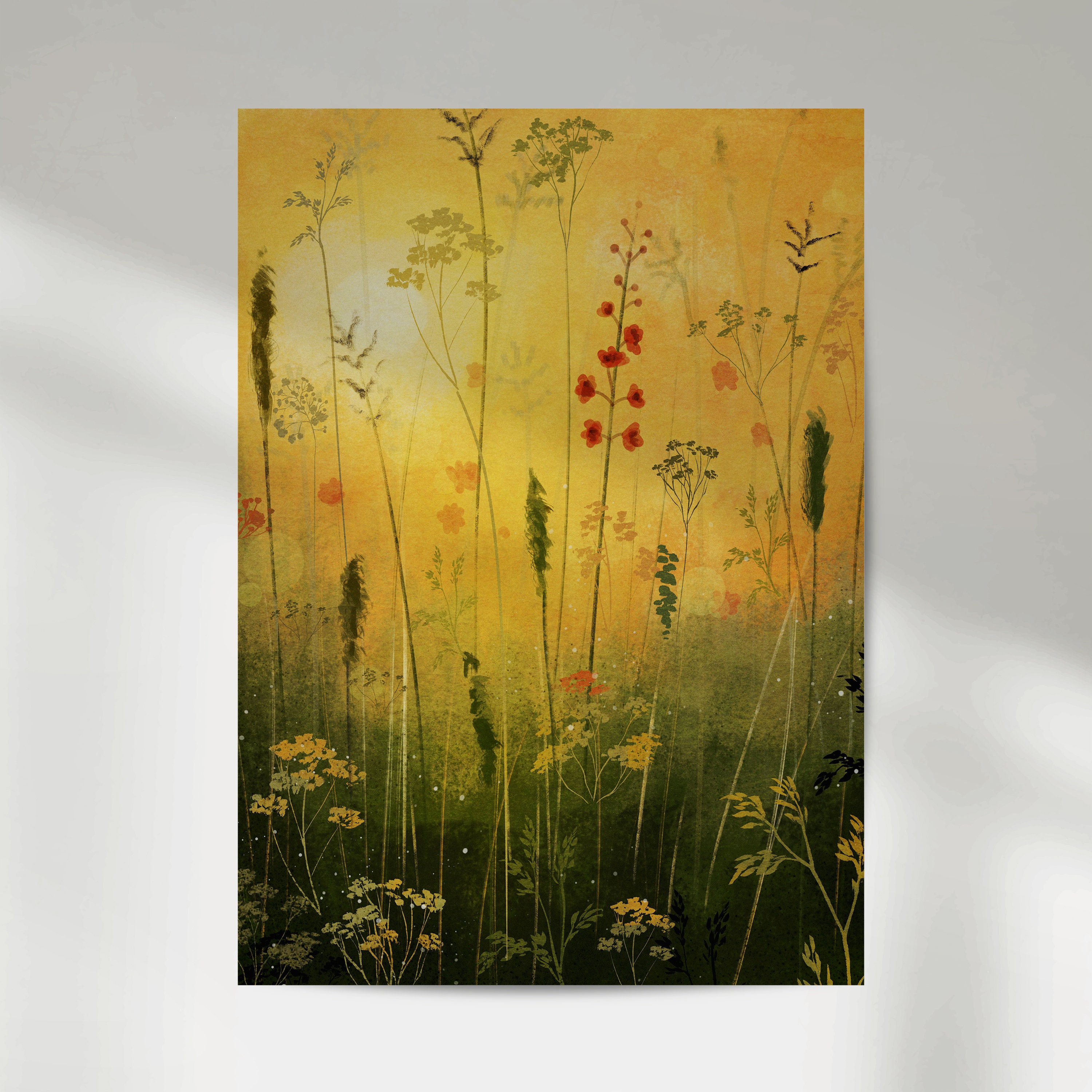 Printable Wildflowers Meadow Wall Art/summer Meadow Flowers - Etsy