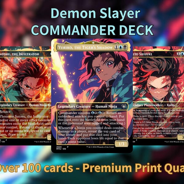 Mtg Demon Slayer - Etsy